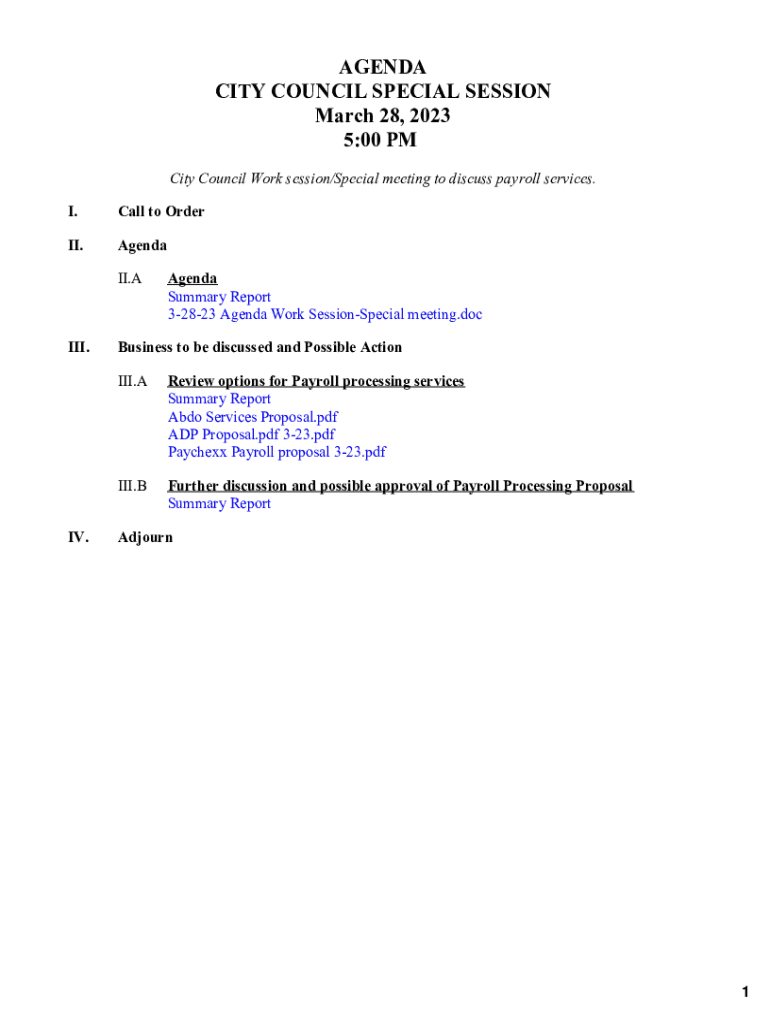 Fillable Online City-Council-Live-Stream Fax Email Print - pdfFiller