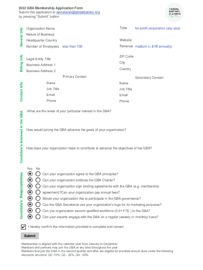 Fillable Online RMI Joins Global Battery Alliance to Advance a Circular, ... Fax Email Print ...