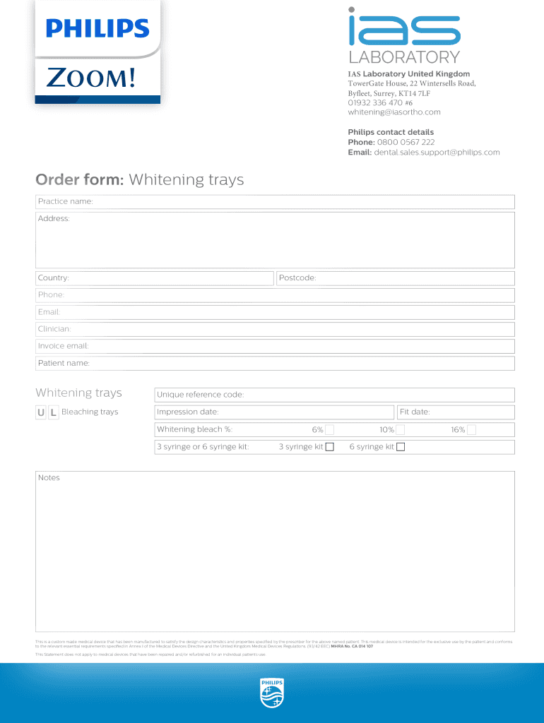 Fillable Online IAS Lab - An experienced team of GDC-registered, IAS-trained ... Fax Email Print ...