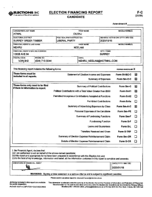 Fillable Online Elector Organizations Fax Email Print - pdfFiller