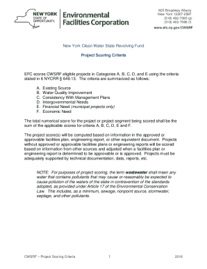 Fillable Online efc ny NOTICE OF AVAILABILITY - New York State ...