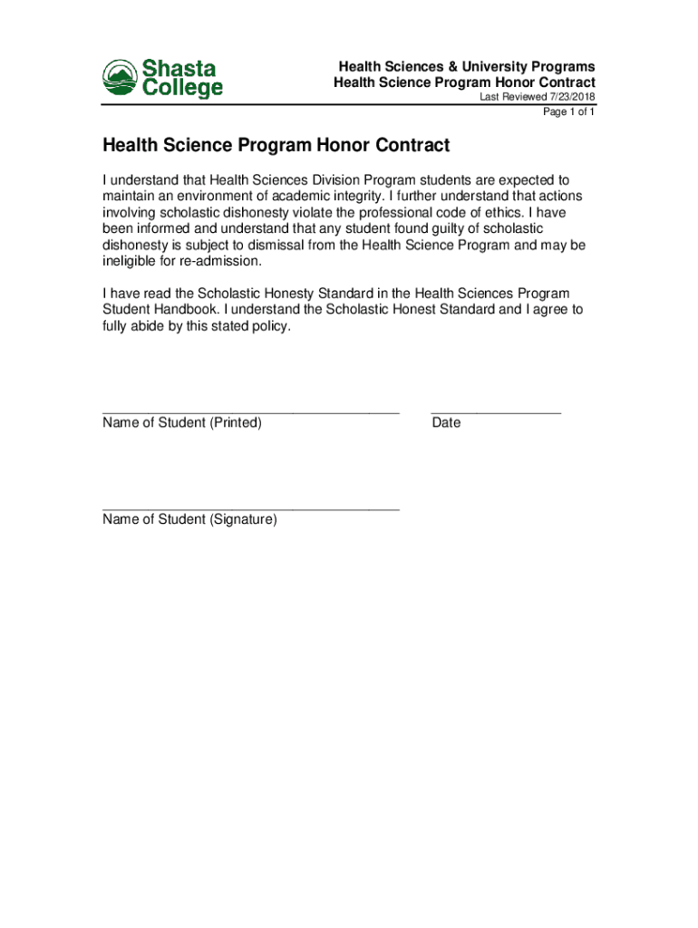 Fillable Online Health Science Professions Pathway, A.S. - Perimeter College Fax Email Print ...