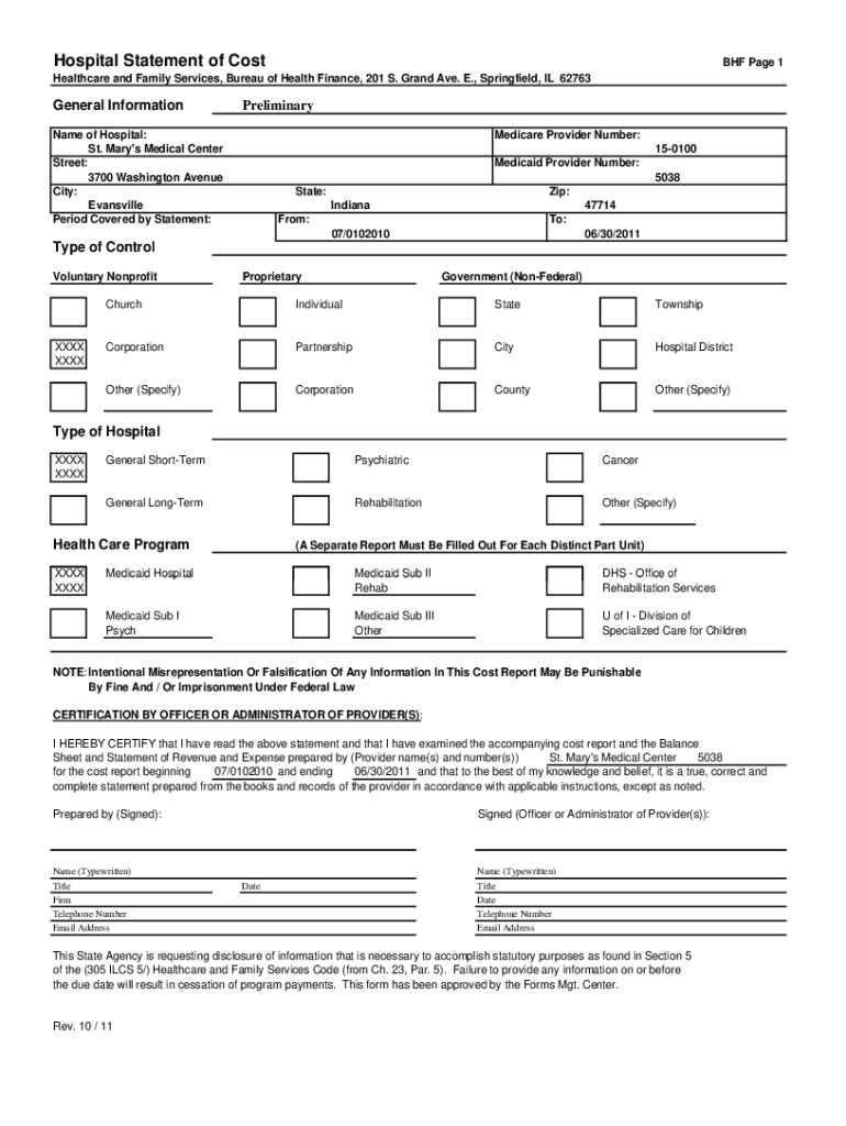 Fillable Online hfs illinois Loyola University Medical Center Schedule H Fax Email Print - pdfFiller