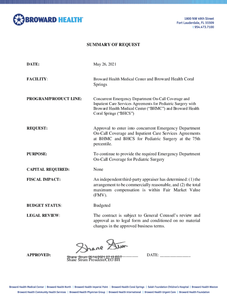 Fillable Online summary of request Fax Email Print - pdfFiller