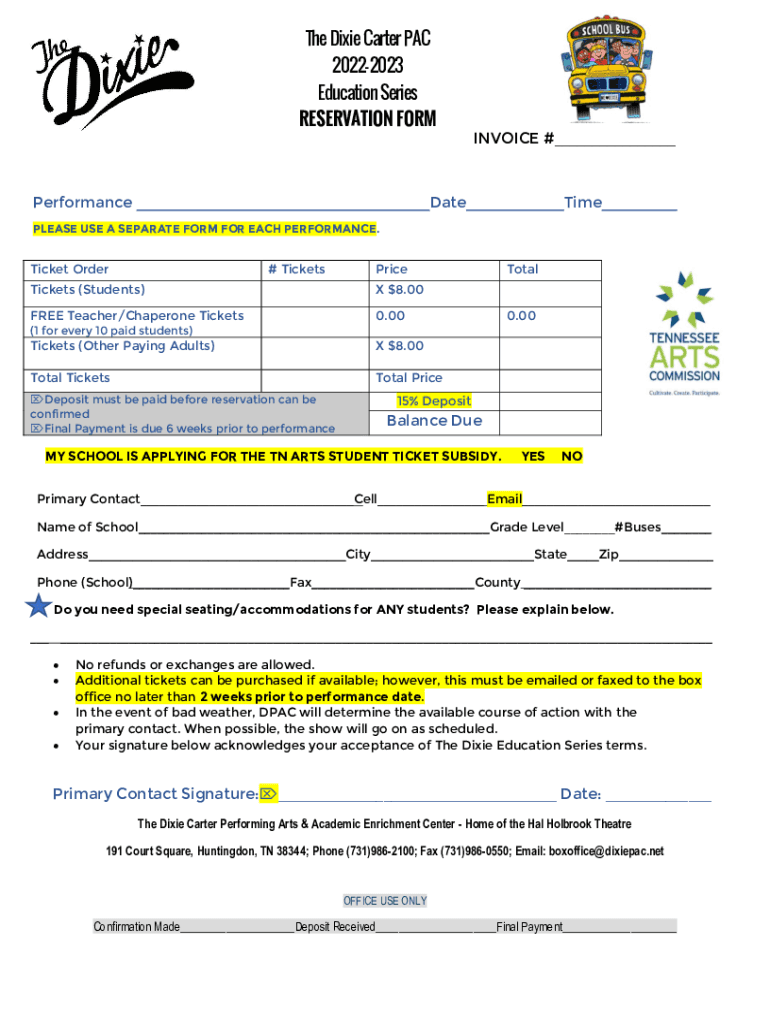 Fillable Online The Dixie PACWelcome to Our Town - Huntingdon, TN Fax Email Print - pdfFiller