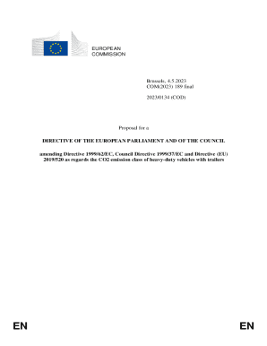 Fillable Online amending Directive 1999/62/EC, Council Directive 1999 ...