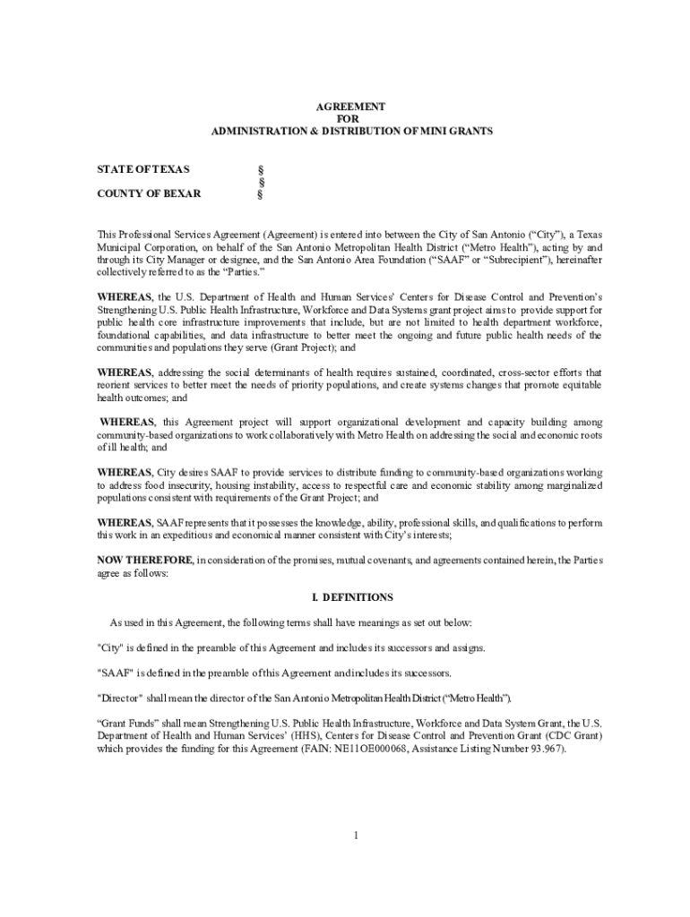 Fillable Online 10+ Sample Administrative Services Agreement Templates ...