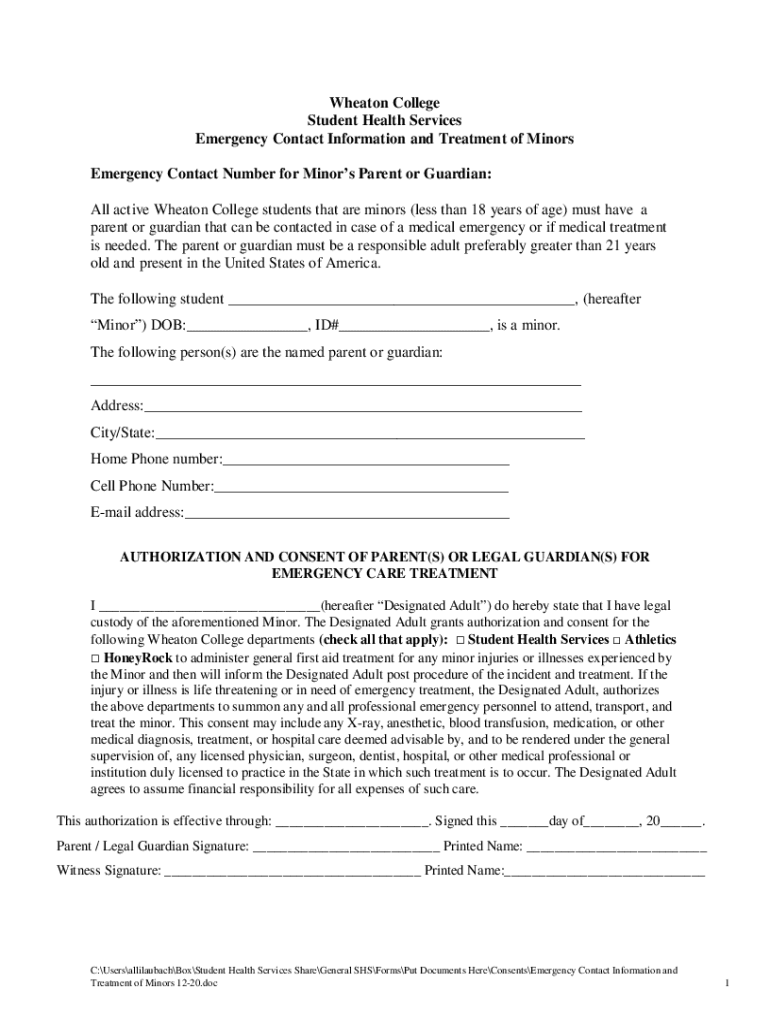 Fillable Online Minor-Consent-Form.pdf Fax Email Print - pdfFiller