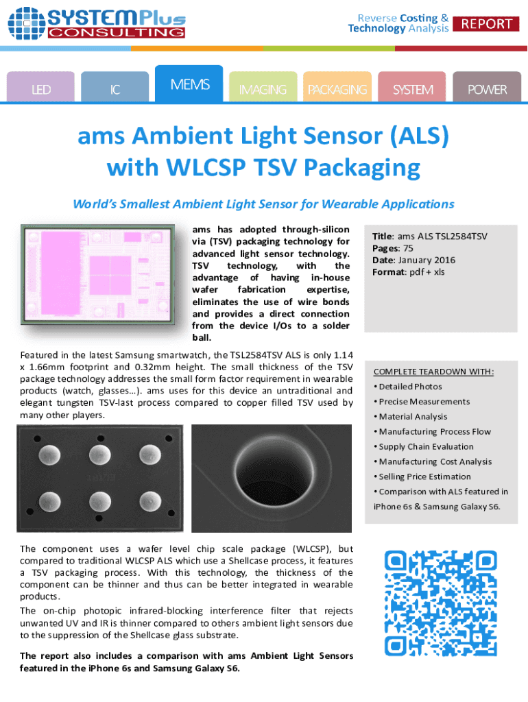 Fillable Online ams launches world's smallest ambient light sensor for ...