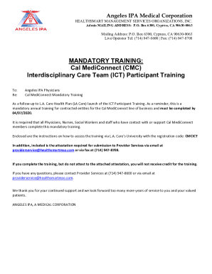 Fillable Online Angeles Ipa, A Medical Corporation - Primary Care ...