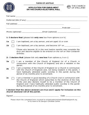 Fillable Online Church Representation Rules online - part 10 Fax Email ...