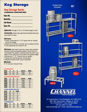 Fillable Online keg registration identification form Fax Email Print ...
