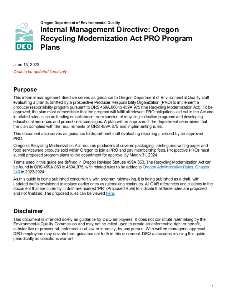 Fillable Online Oregon becomes second state to pass packaging EPR law ...