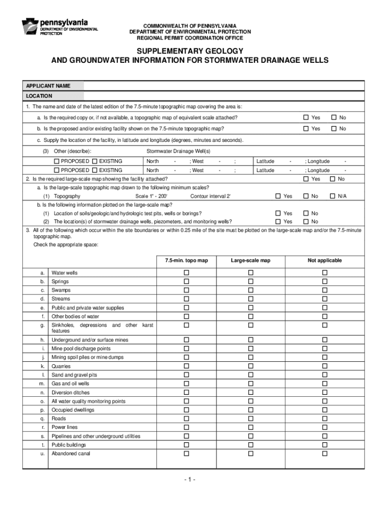 Fillable Online files dep state pa Total Coliform Sample Siting Plan ...