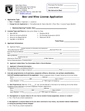 Fillable Online isp idaho Certificate of Approval (COA) License ApplicationIdaho State ... Fax ...