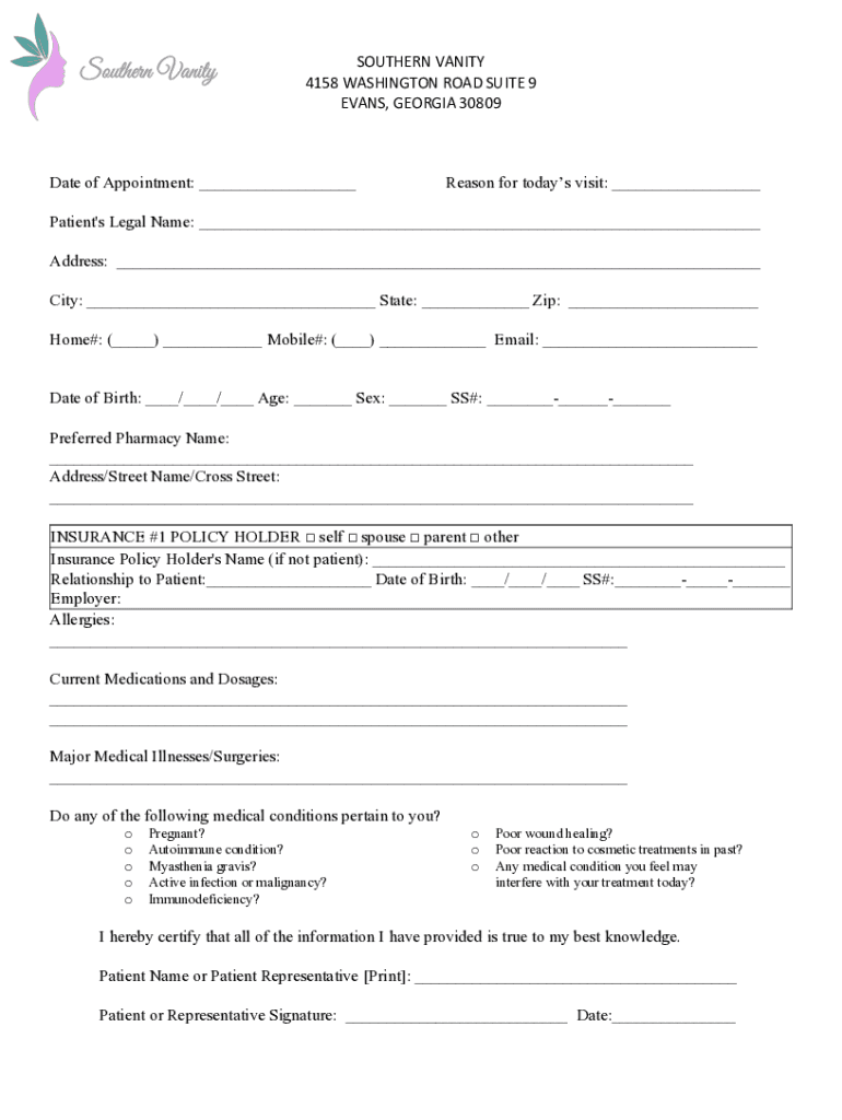 Fillable Online Reason for today's Fax Email Print - pdfFiller