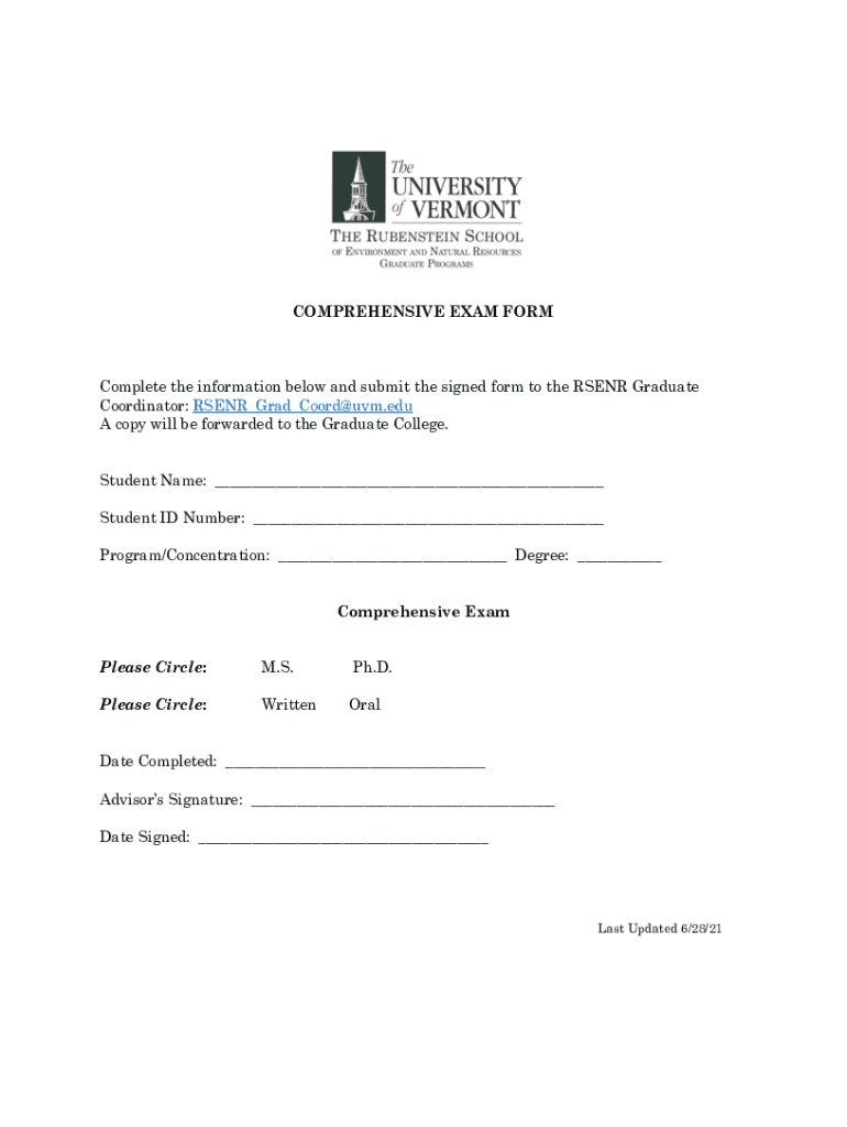 Fillable Online Graduate Academic Forms and Policies Fax Email Print ...