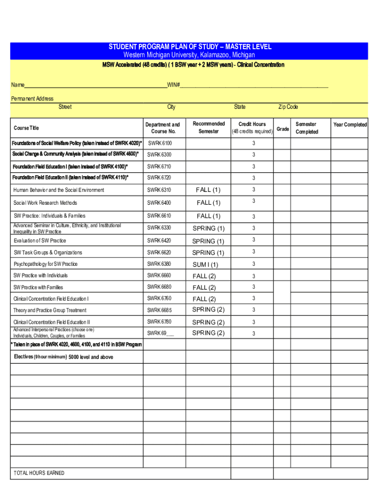 Fillable Online (48 credits required) Grade Fax Email Print - pdfFiller