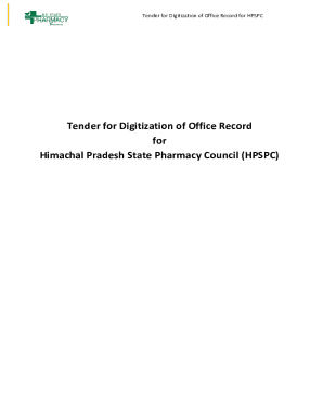 Fillable Online Himachal Pradesh State Pharmacy Council (HPSPC)... Fax ...