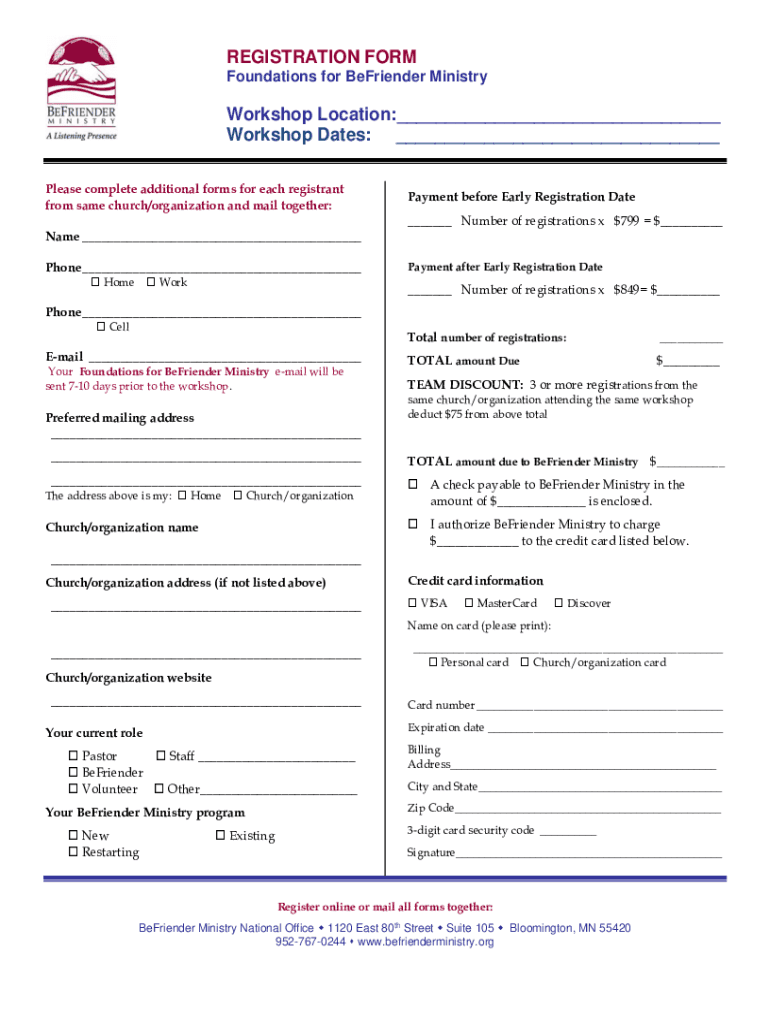 Fillable Online Church Membership Form - Fill Online, Printable ...