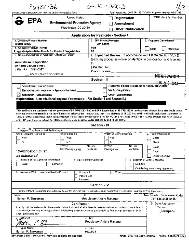 Fillable Online U.S. EPA, Pesticide Product Label, RINGER APHID MITE ...