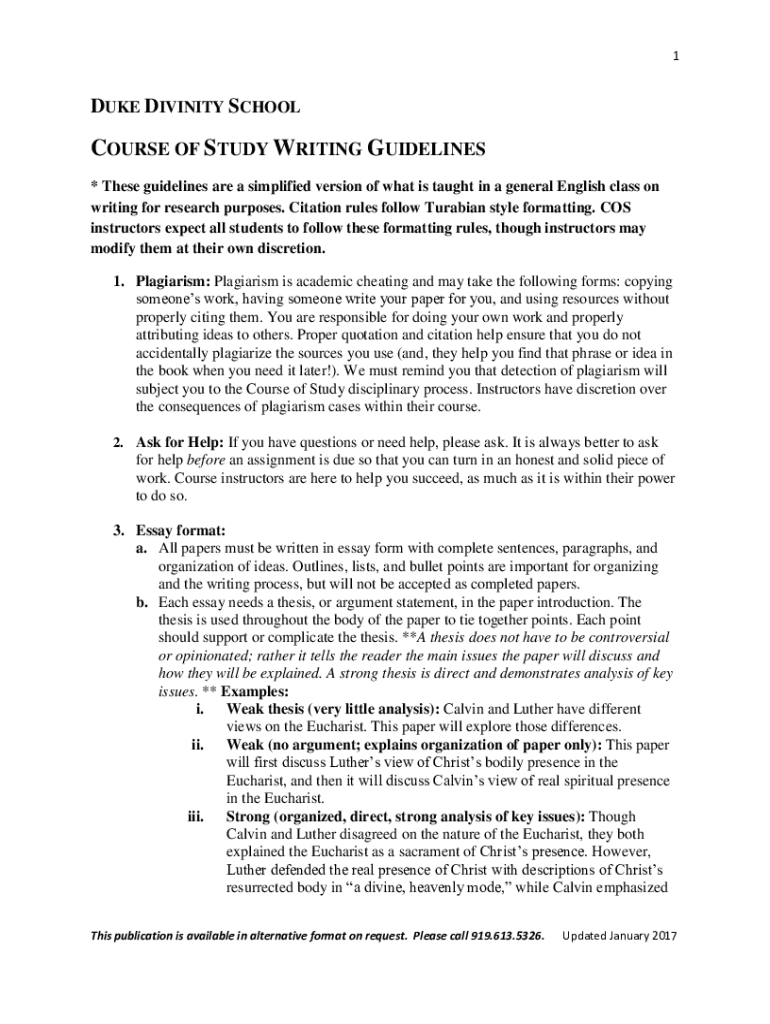 Fillable Online divinity duke How to Write a Research Paper for Kids ...