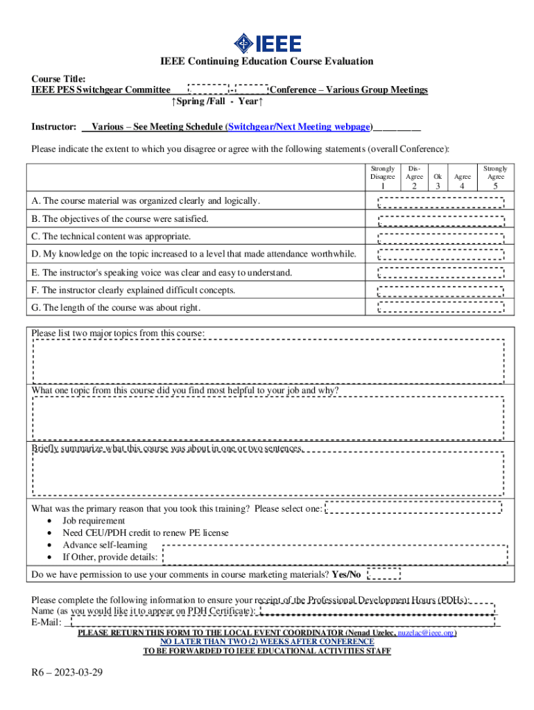 Fillable Online PDH and CEU Certificates Fax Email Print - pdfFiller