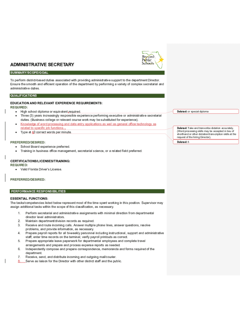Fillable Online 7 Administrative Assistant Interview Questions and ...