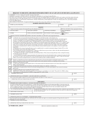 Fillable Online Af Form 1039 - Fill and Sign Printable Template Online ...
