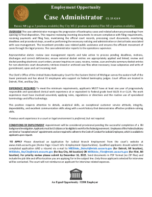 Fillable Online Internal Job Openings-Current state employees only Fax ...