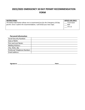 Fillable Online Certificate of Clearance or Emergency 30-day Substitute ... Fax Email Print ...