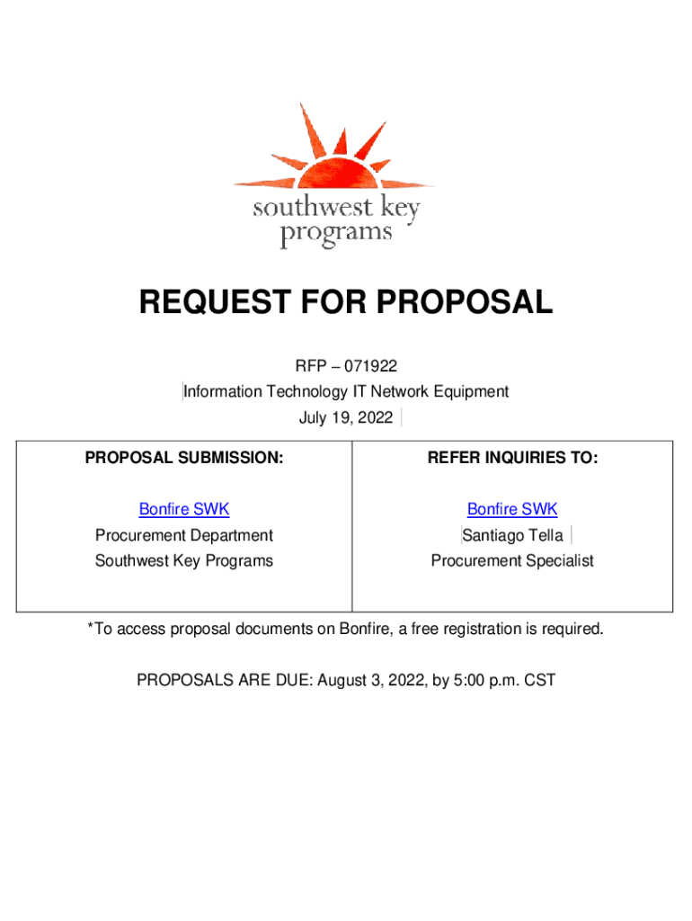 Fillable Online request for proposals (rfp) - IIS Windows Server ...