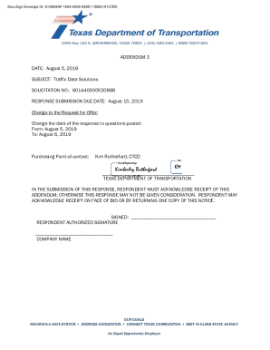 Fillable Online ADDENDUM 3 Fax Email Print - pdfFiller
