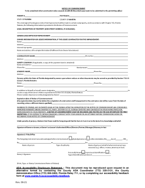 Fillable Online new construction - building permit application packet ...