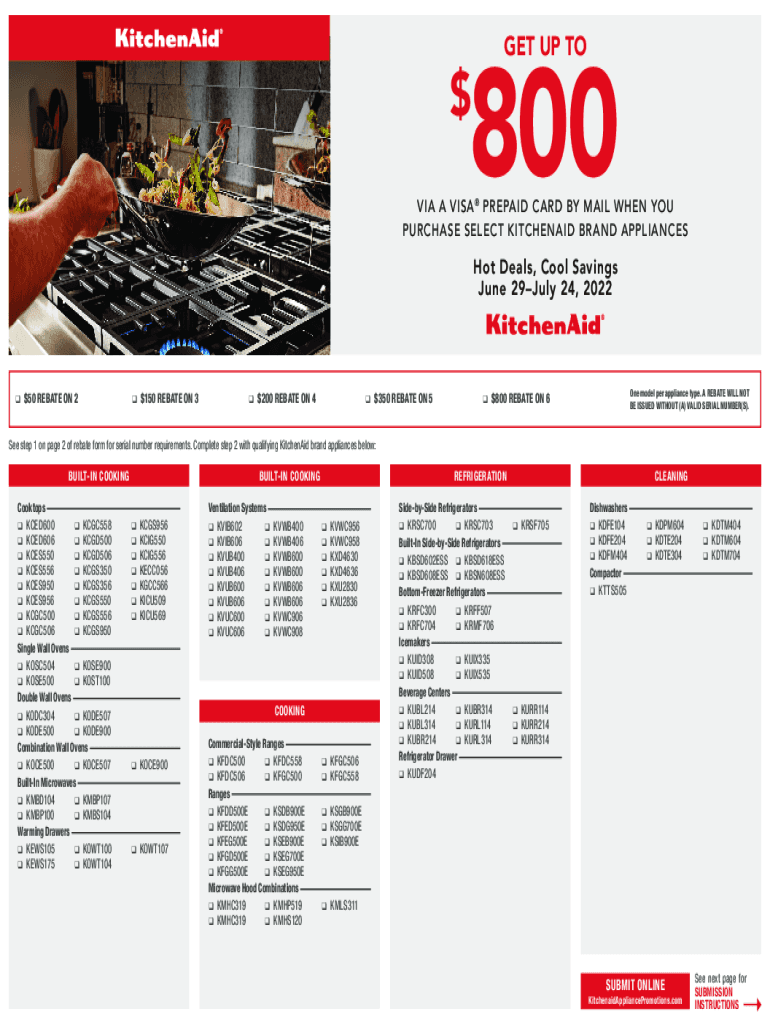 Fillable Online $50 REBATE ON 2 Fax Email Print - pdfFiller