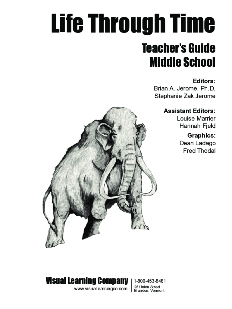 Fillable Online Life Through Time Guide Fax Email Print - pdfFiller