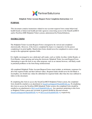 Fillable Online Helpdesk Ticket Account Request Form Completion ... Fax ...