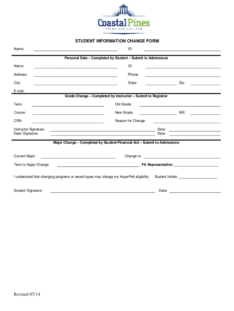 Fillable Online PETITION FOR GRADE CHANGE - REPORT OF MAKE-UP ... Fax ...