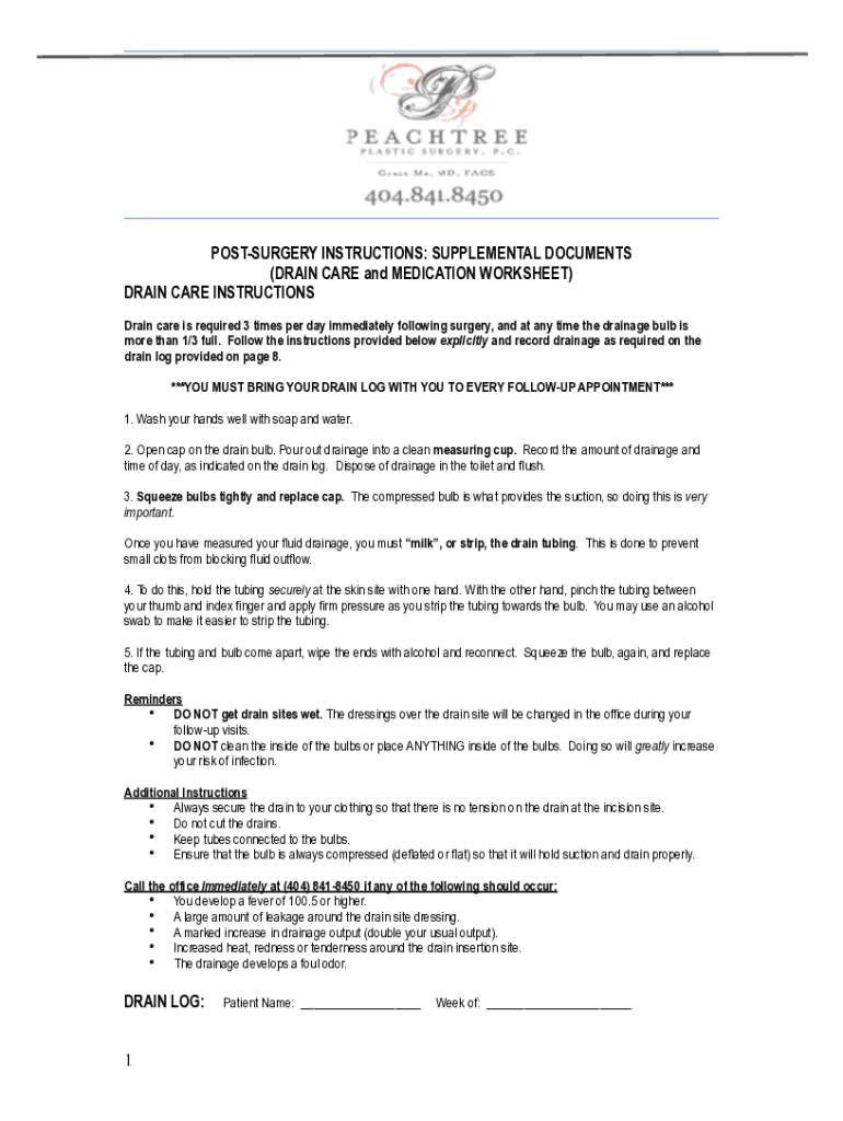 Fillable Online Predictive value of post-operative drain amylase levels ...