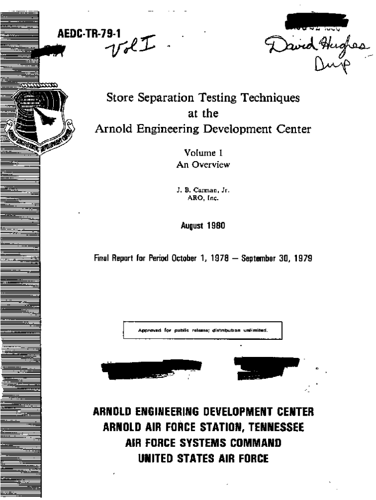 Fillable Online Store Separation Testing Techniques at the Arnold ...