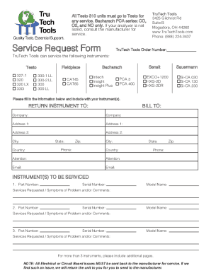 Fillable Online Combustion Analyzer Calibration Service (Labor) Fax Email Print - pdfFiller