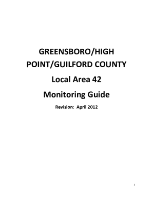 Fillable Online Guilford County Local Rules and Forms Fax Email Print ...