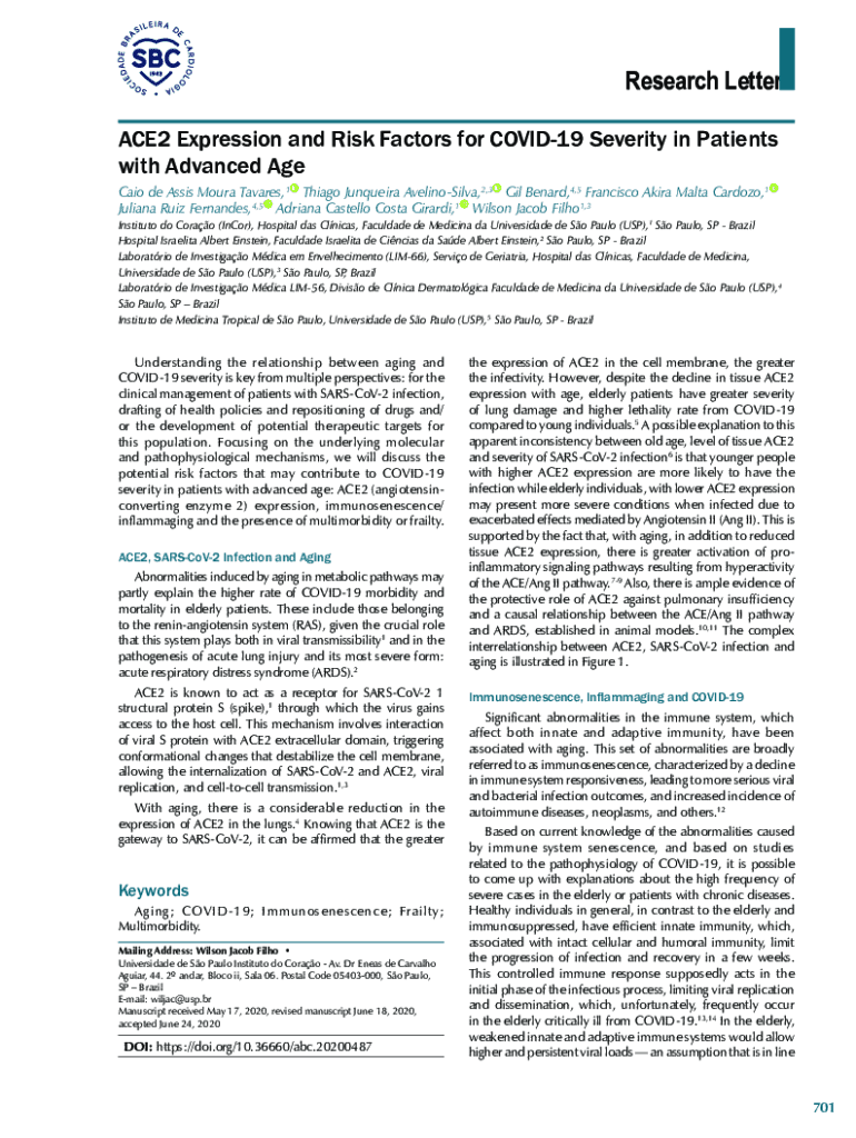 Fillable Online ACE2 Expression and Risk Factors for COVID-19 Severity ...