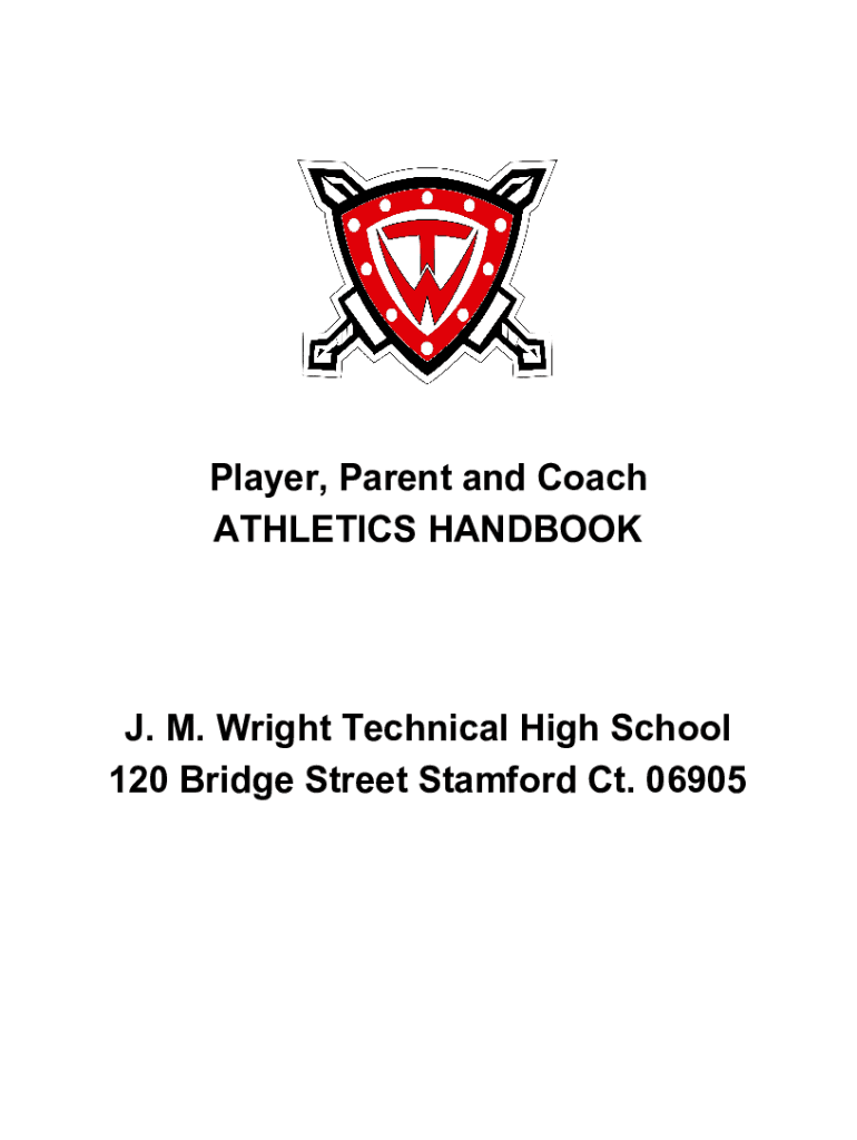 Fillable Online Department of Athletics Handbook for Student- ... Fax ...