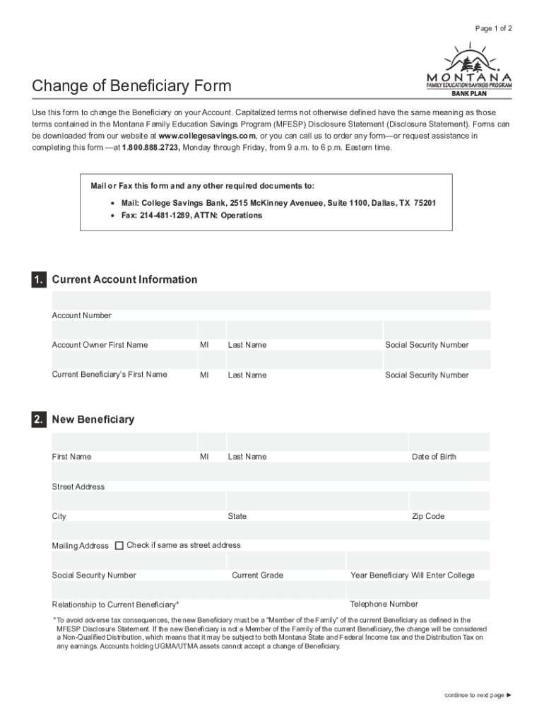 Fillable Online Account Holder change form and agreement Fax Email Print - pdfFiller