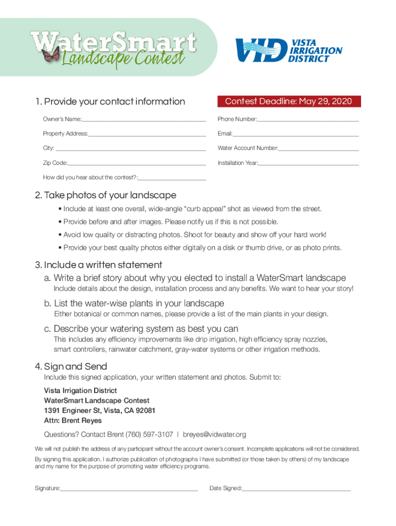 Fillable Online Water Account Number: Fax Email Print - pdfFiller