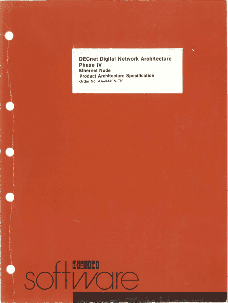 Fillable Online DECnet DIGITAL Network Architecture (Phase IV) General ...