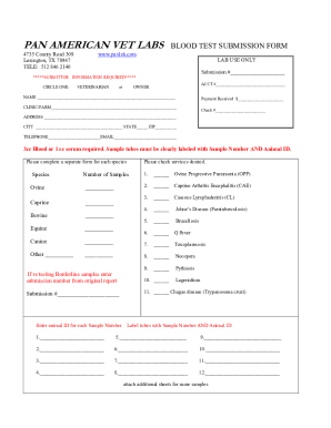 Fillable Online SAMPLE-SUBMISSION-FORM (1) Fax Email Print - pdfFiller