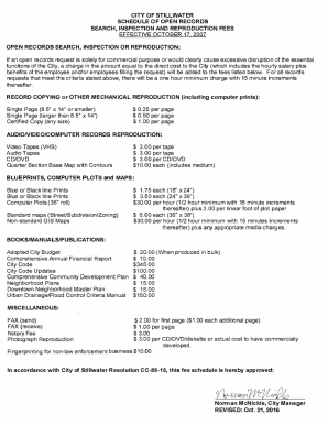 Fillable Online OPEN RECORD REQUEST FORM Fax Email Print - pdfFiller