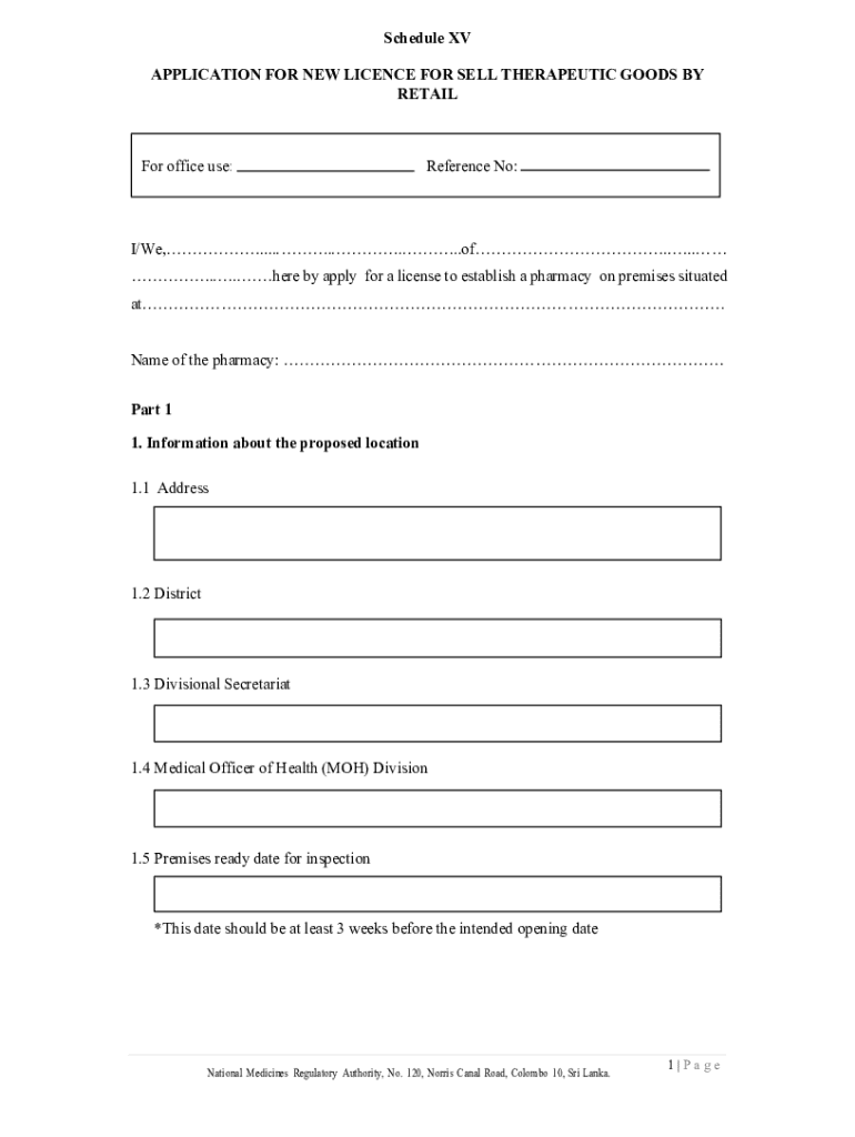 Fillable Online Annex 01 - Retail New Application form XV.docx Fax Email Print - pdfFiller